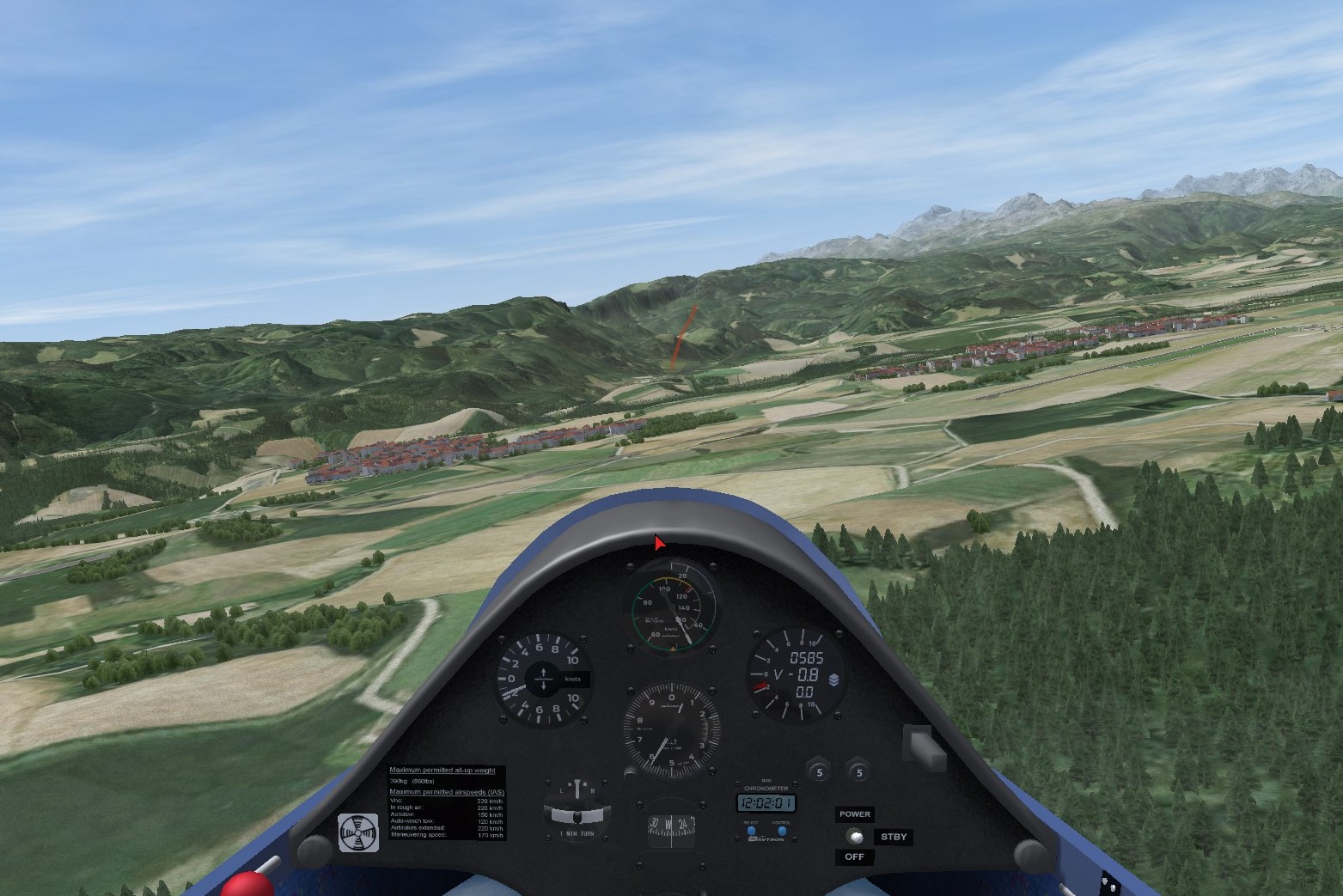 Circuits – Out of Position, Downwind – glidingschool.com