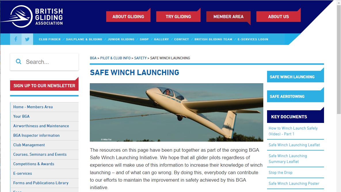 Briefing: Winch Launch – glidingschool.com